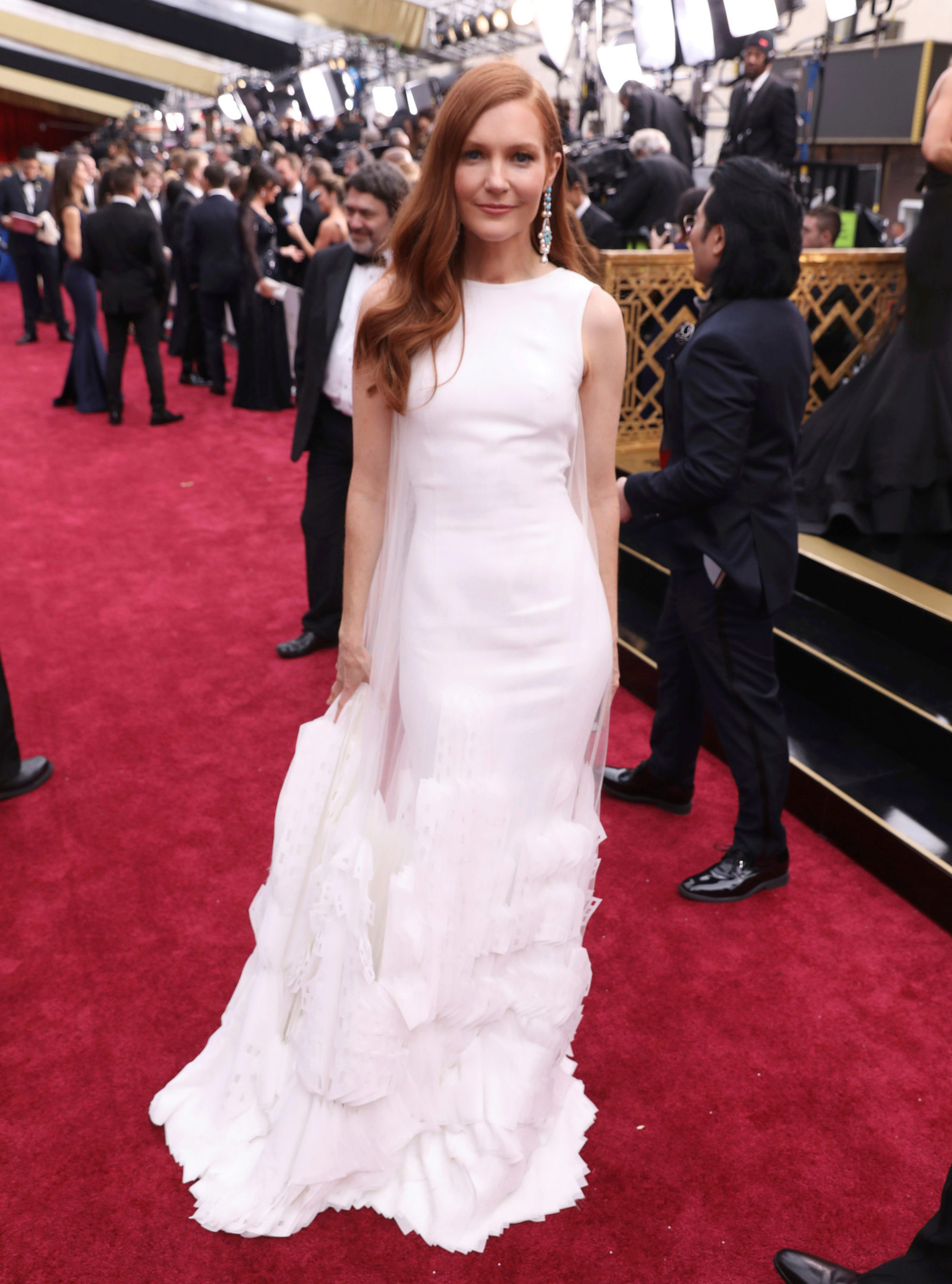 Vestidos de los Oscar | Darby Stanchfield en los Premios Oscar 2017 ...