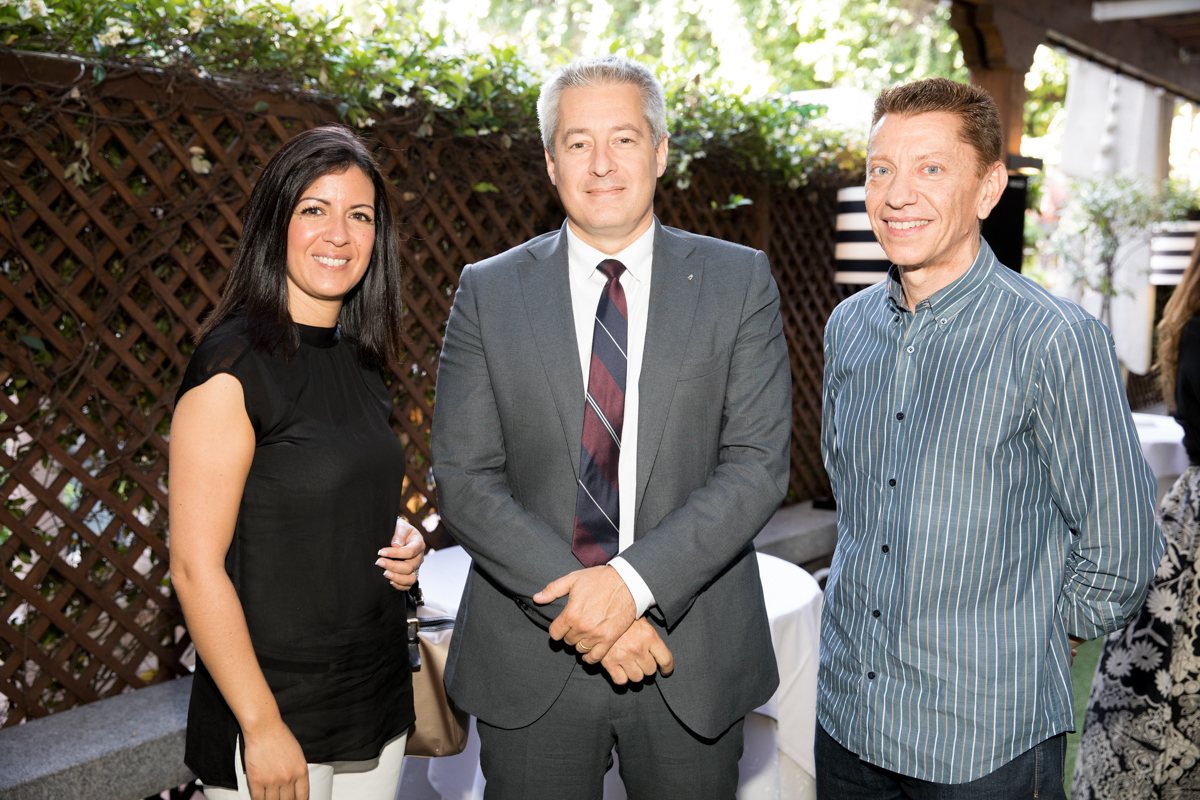 Iván Segal, Zineb Ghout y Juan Francisco Gómez. | Premios...
