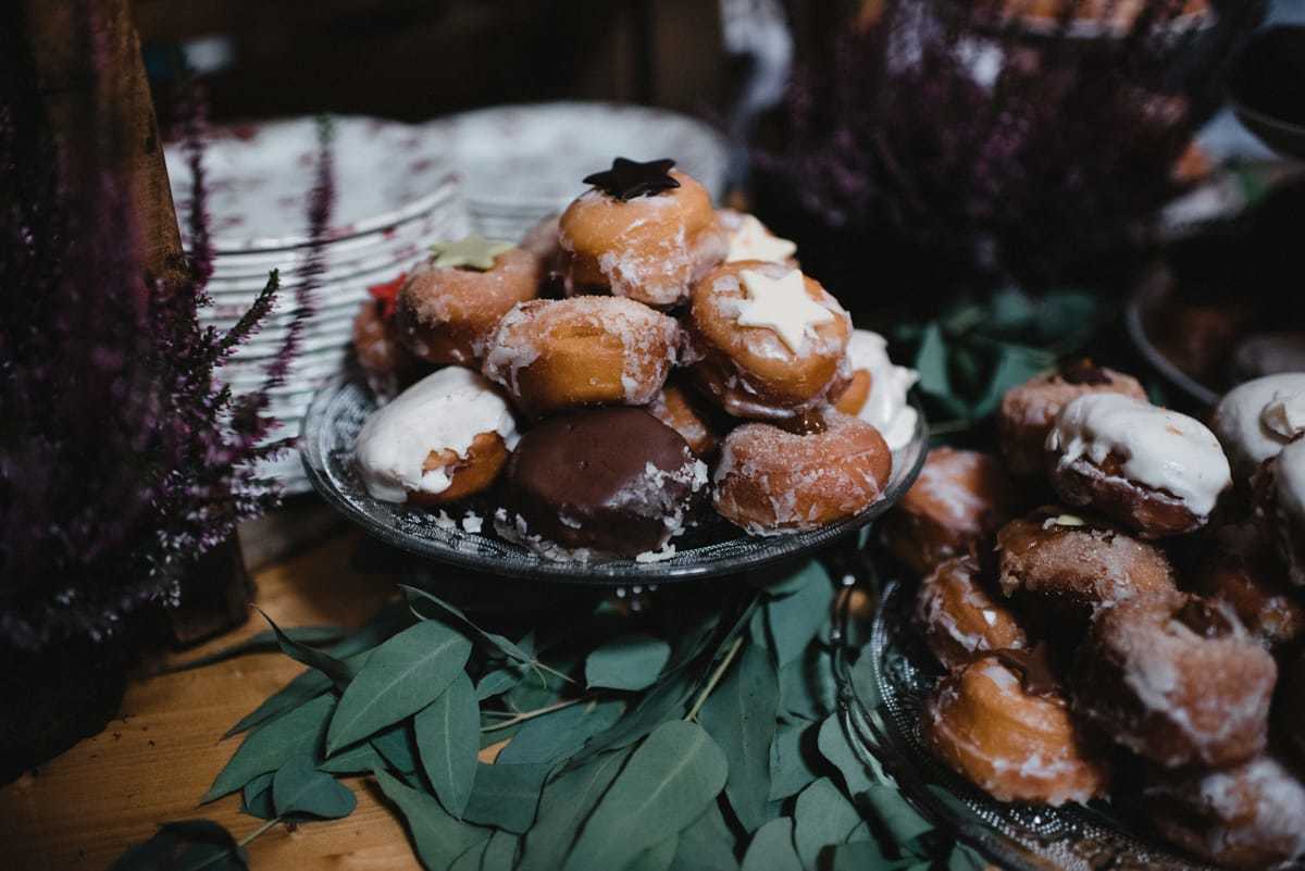 El postre | Una boda vintage en un mercado de antigüedades