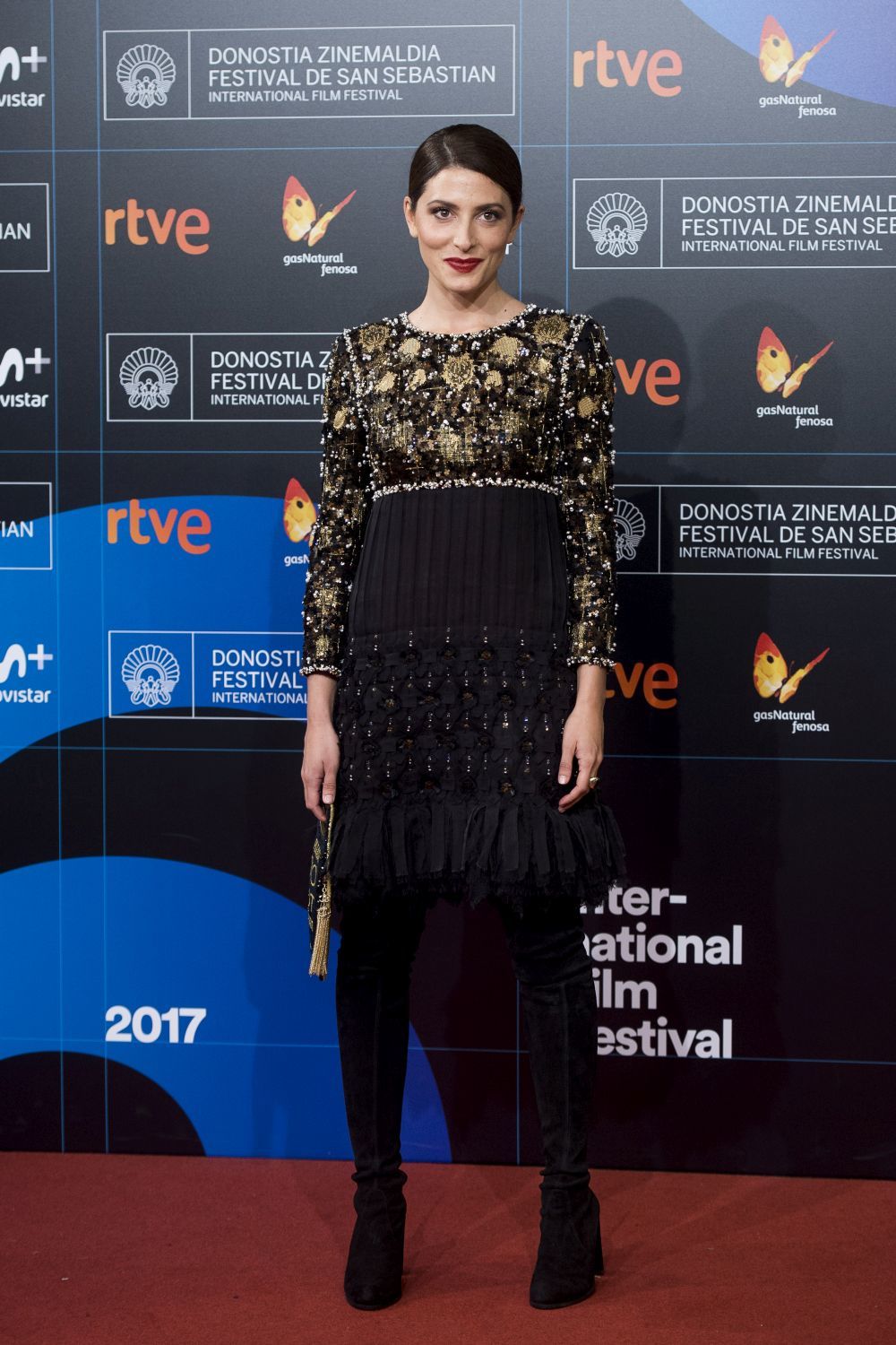 Bárbara Leni | La alfombra roja del Festival de San Sebastián...
