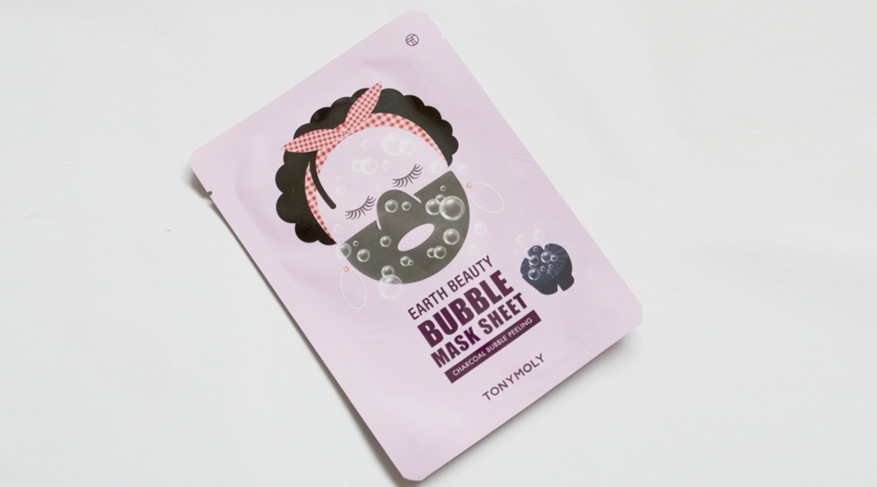 Earth Beauty Bubble Sheet Mask, Tony Moly | Mascarilla burbuja:...
