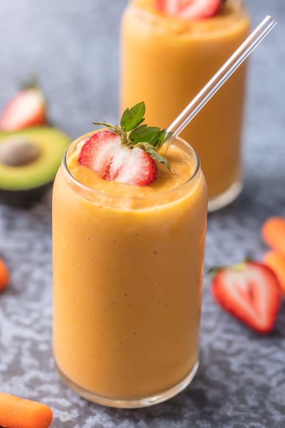 Recetas con avena: smoothie de zanahoria y mango | Telva.com