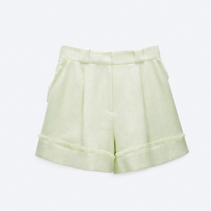 Bermudas deshilachadas | El vestido de lino bordado de Uterqüe y otras ...