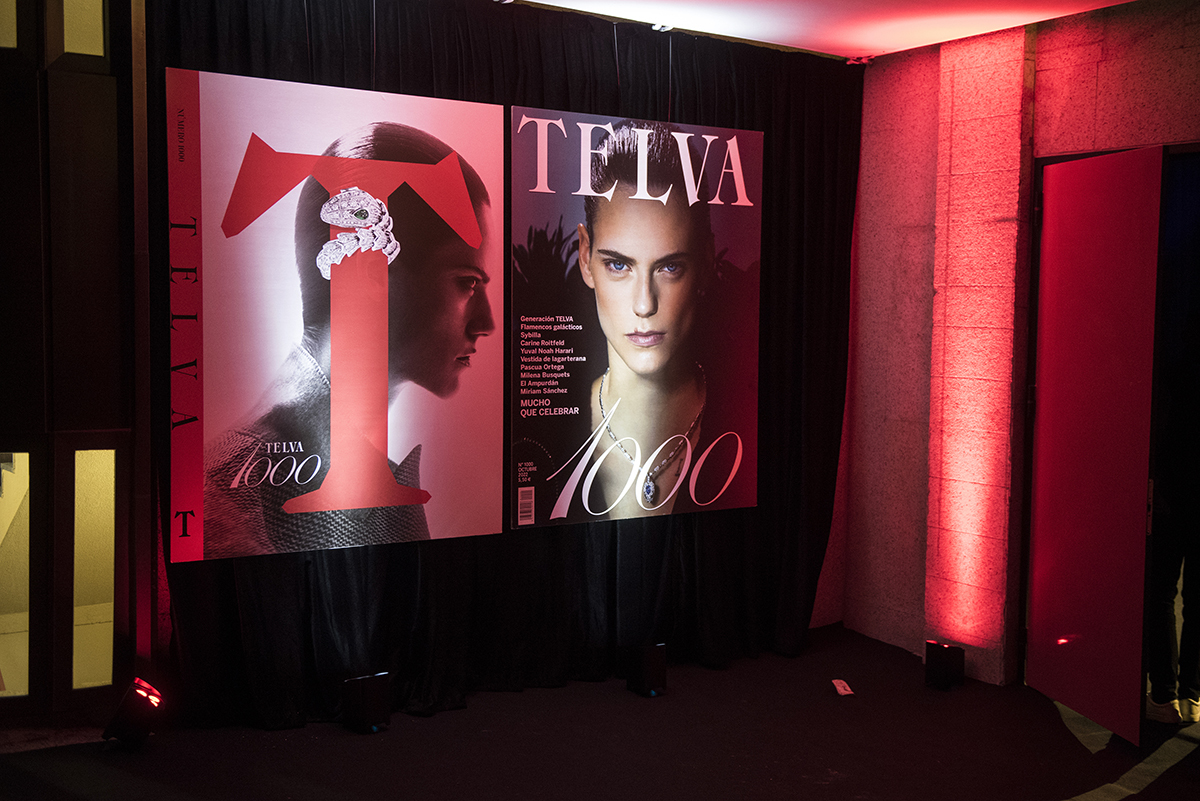 Las dos portadas del número especial TELVA 1000. | Fiesta TELVA 1000 ...