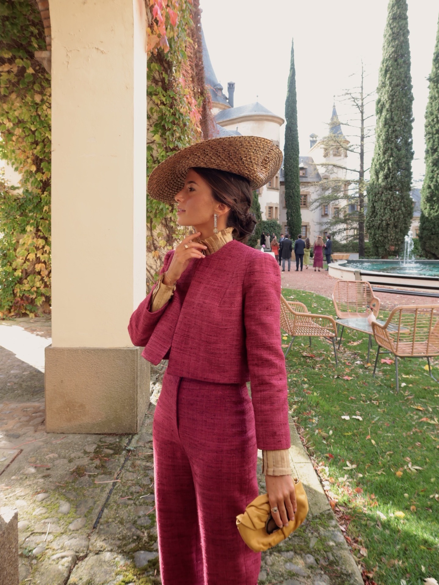 La invitada de otoño más elegante del fin de semana descartó el vestido ...