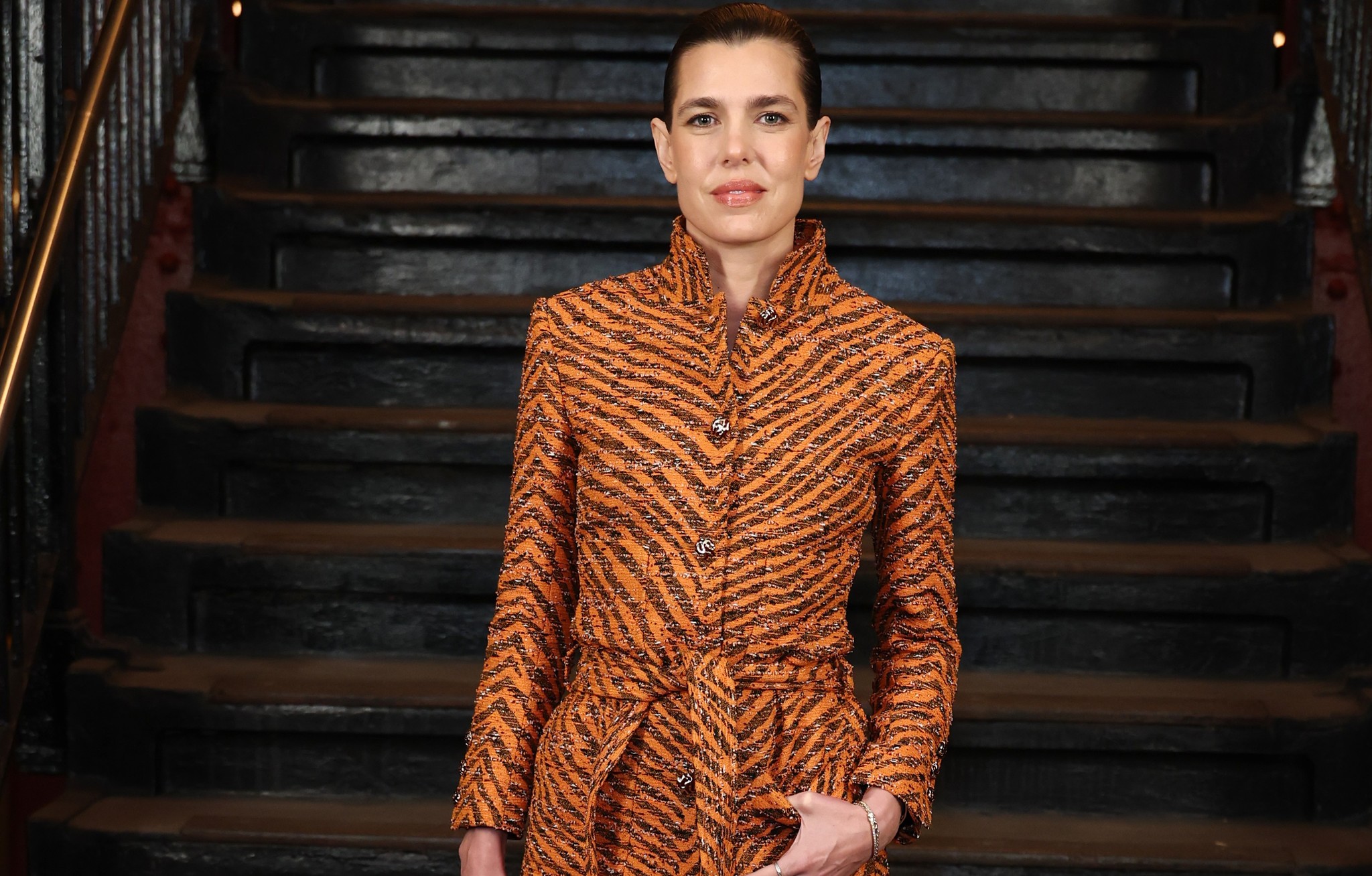 Las invitadas más cool del desfile de Chanel: Carlota con el abrigo que ...