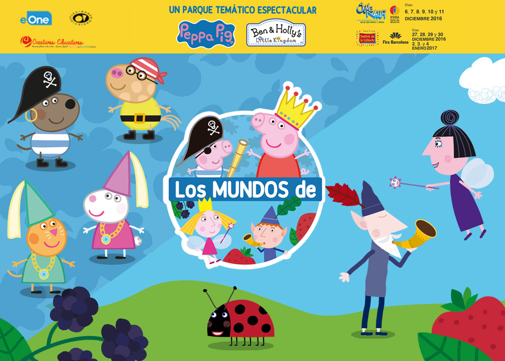 Concurso Peppa Pig IFEMA | ¡Disfruta de los Mundos de Ben y Holly y ...